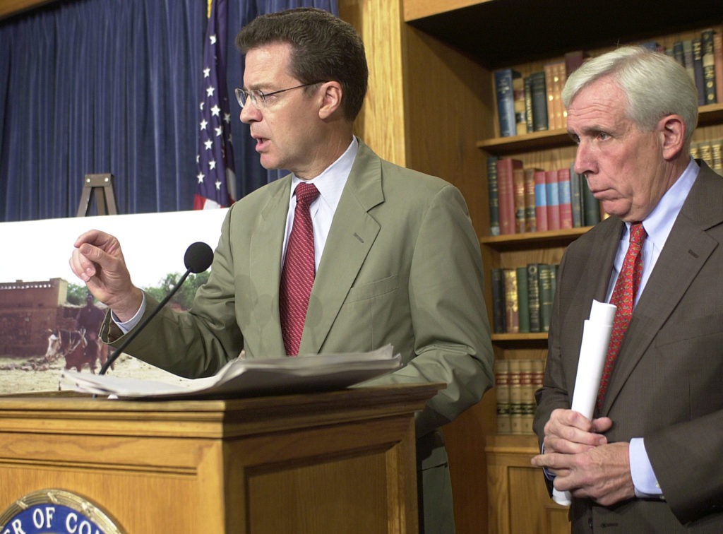 Congressman Frank Wolf and Ambassador Sam Brownback: Friends and Human ...